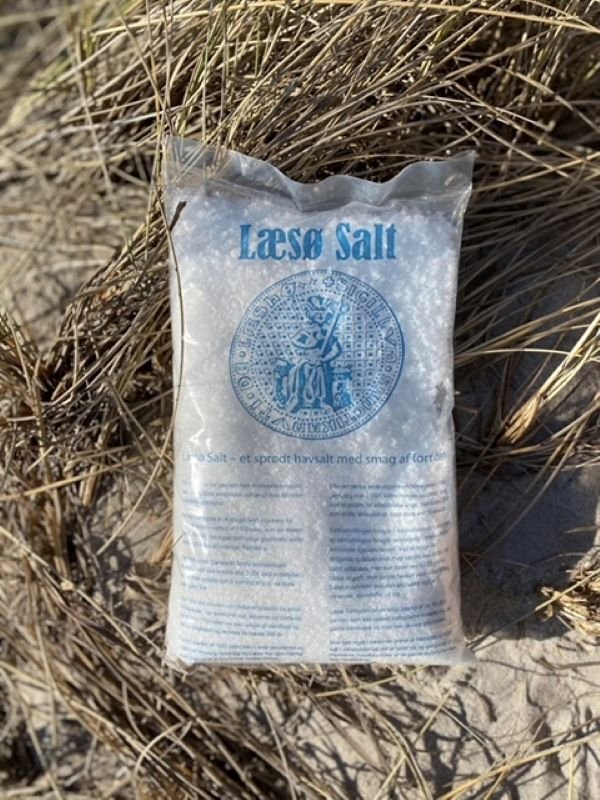 Læsø Salt 1 kg i plastpose - LÆSØ - Laesoeshoppen.dk