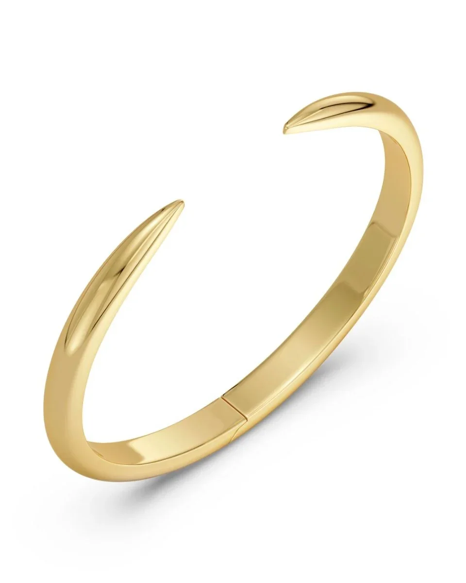 EDBLAD - Crest Bangle Gold - Mode - Laesoeshoppen.dk