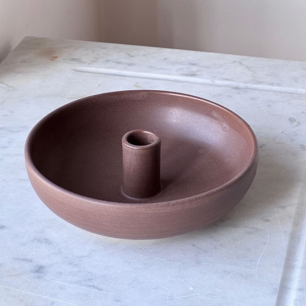 Julie Damhus Studio - OKTOBER håndlavet lysetage - KERAMIK ...